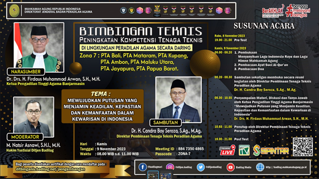 Elearning Badilag: All courses